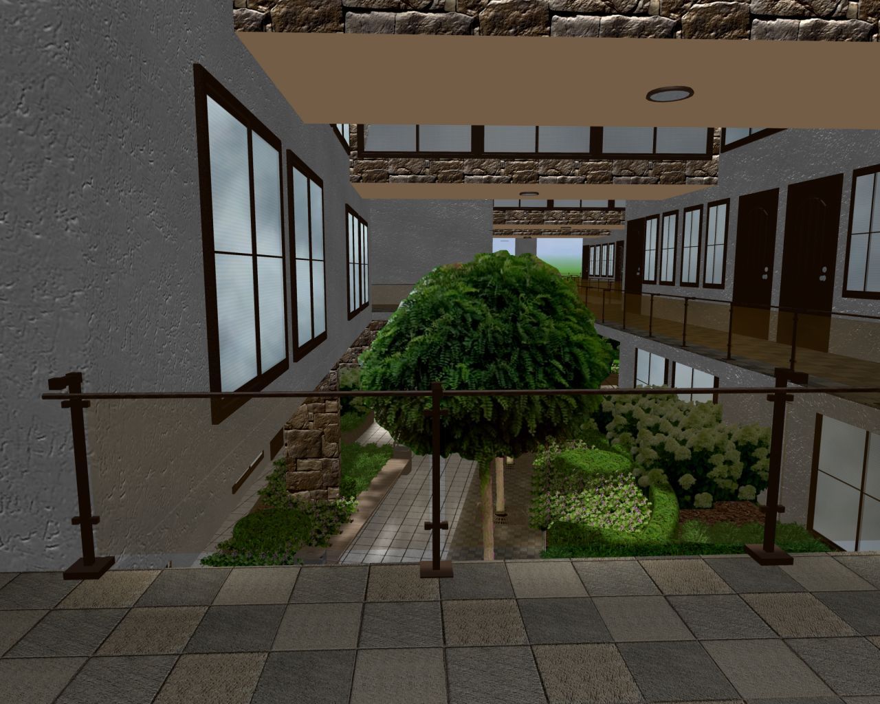 Residential building with infrastructure facilities - VS PROJECT